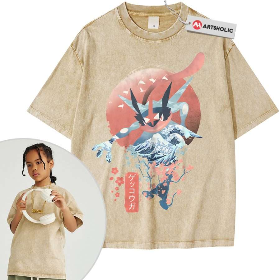 Greninja Shirt For Kids, Pokemon Shirt For Kids, Anime Shirt For Kids ...