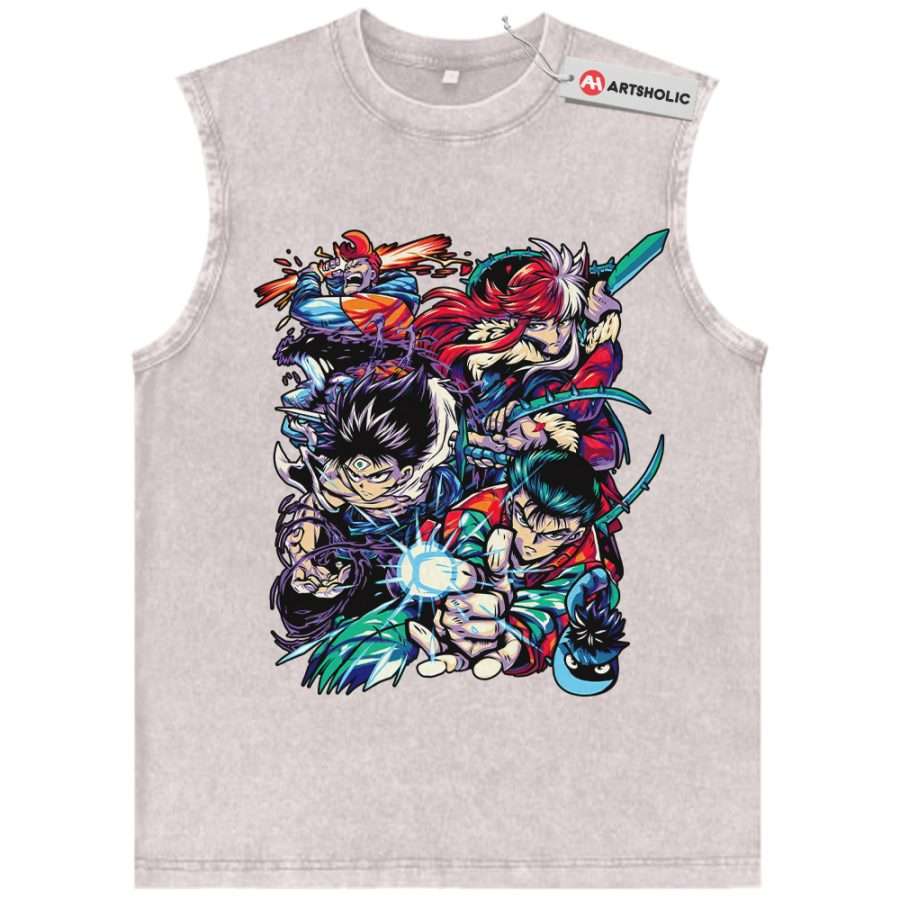 YuYu Hakusho Tank Top, Anime Tank Top, Vintage Tank Top – Artsholic ...