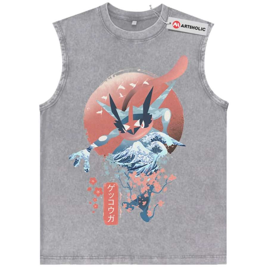Greninja Tank Top, Pokemon Tank Top, Anime Tank Top, Vintage Tank Top ...