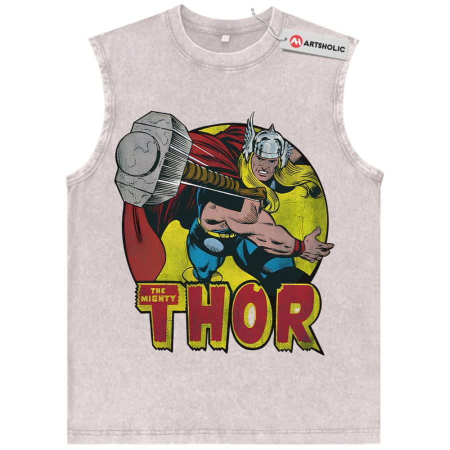 Thor Tank Top, Marvel Comics Tank Top, Vintage Tank Top – Artsholic ...