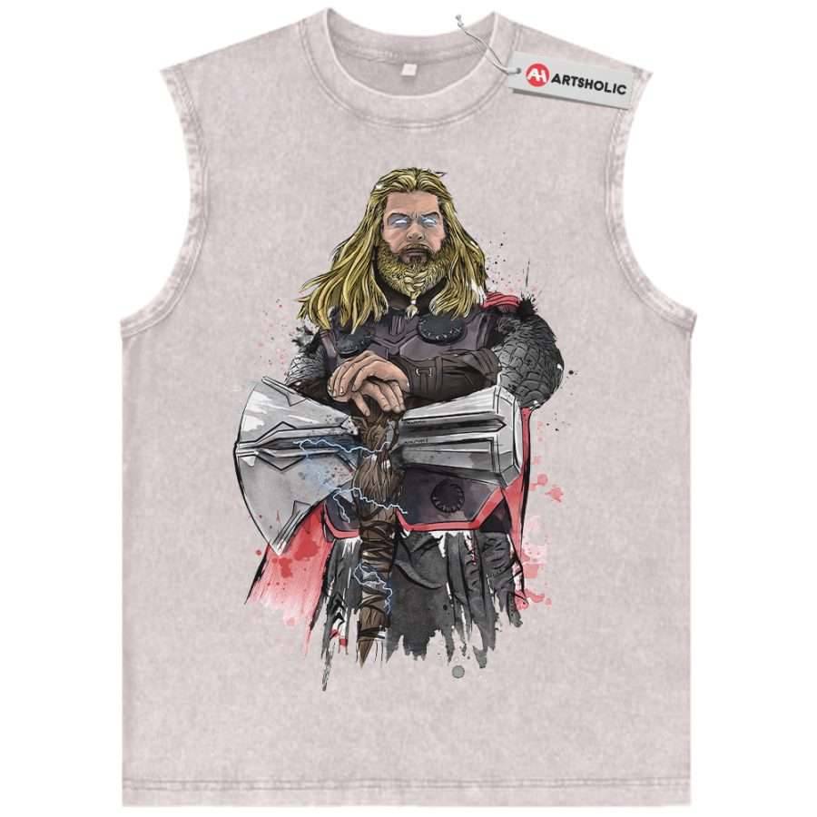 Thor Tank Top, Marvel Comics Tank Top, Vintage Tank Top – Artsholic ...